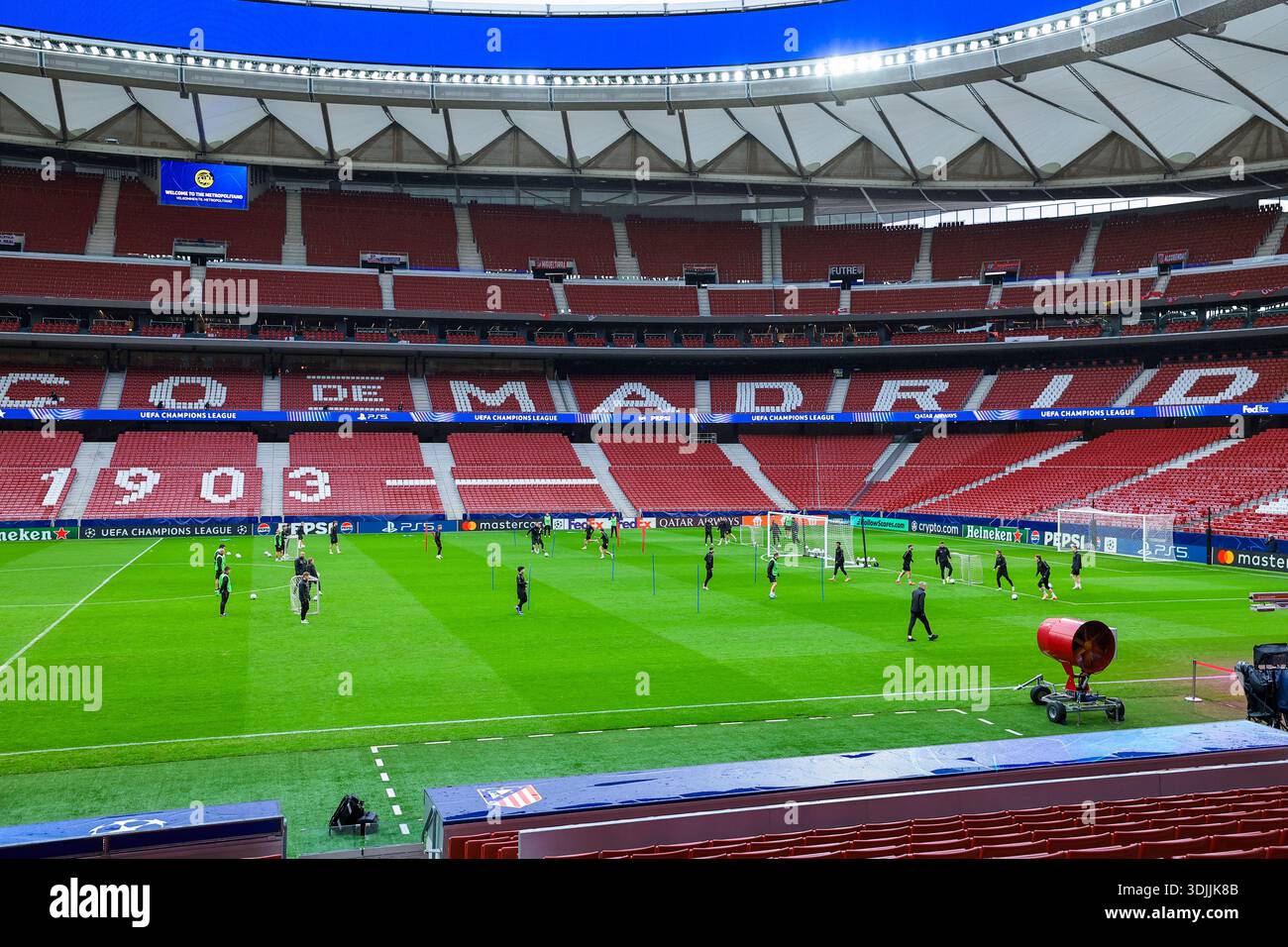 Madrid, Spain 20260127. Press conference with Bodø/Glimt at Wanda ...