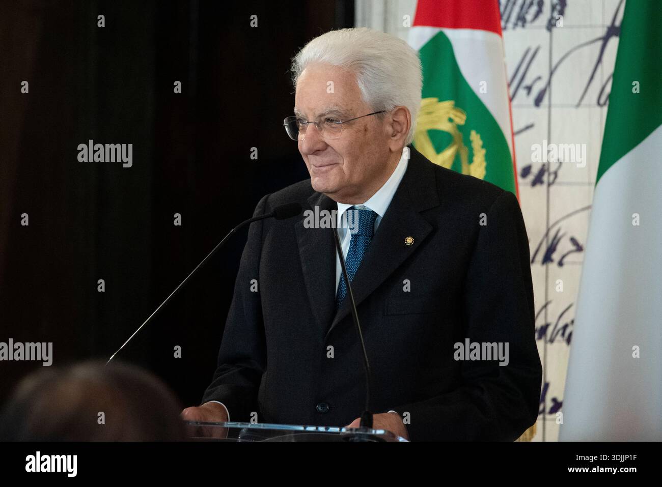 Rome, Italy. 27th january 2026. Sergio Mattarella, President of the ...