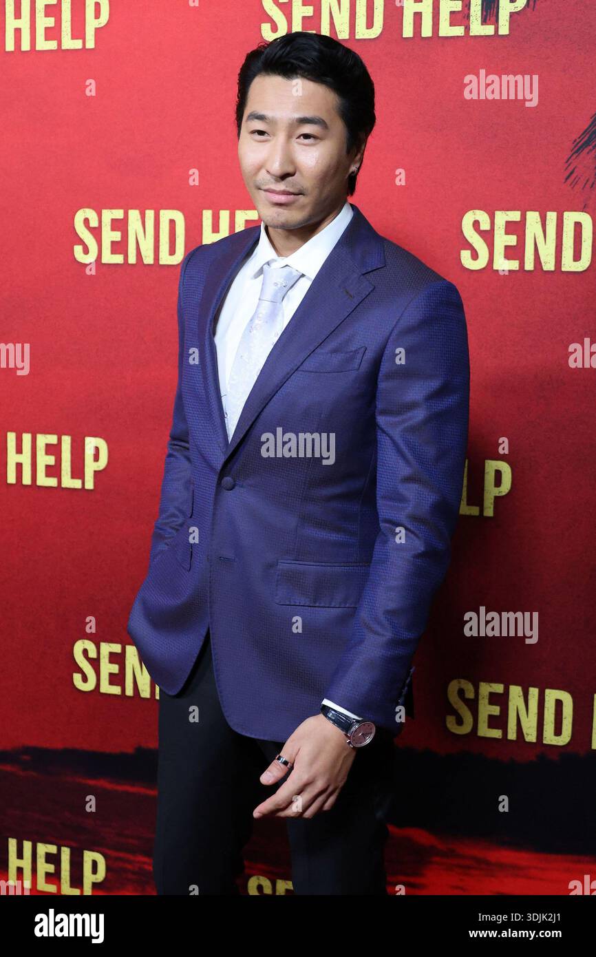 Ca. 21st Jan, 2026. Chris Pang at arrivals for SEND HELP Premiere, TCL ...