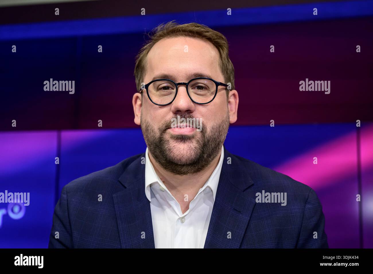 GER, Berlin, studio, guest on - maischberger, political talk show, TV ...