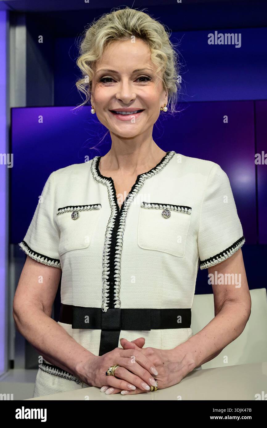 GER, Berlin, studio, guest on - maischberger, political talk show, TV ...