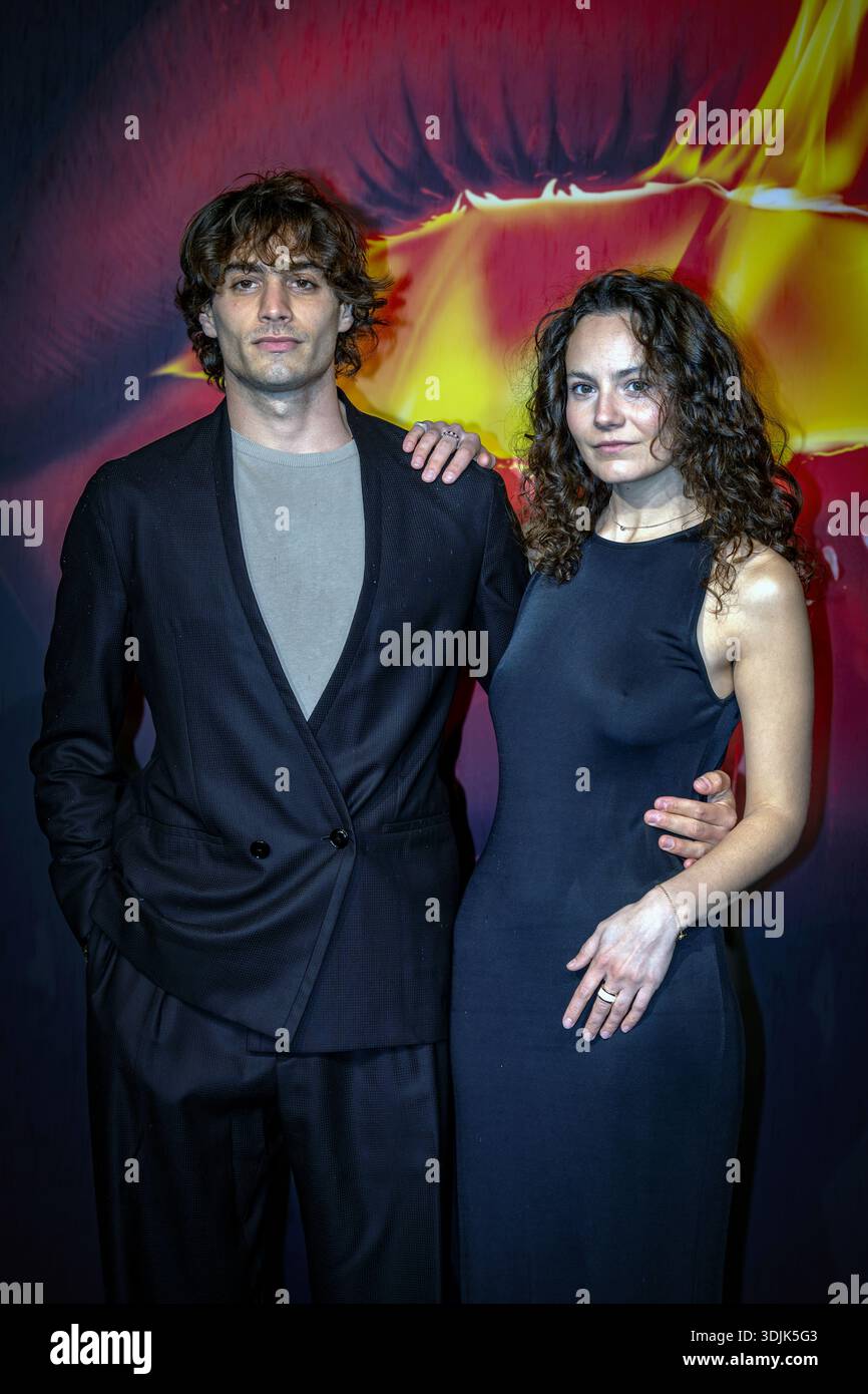 1/19/2026 Alberto Dino Rossi and Giorgia Gambuzza attend the premiere ...