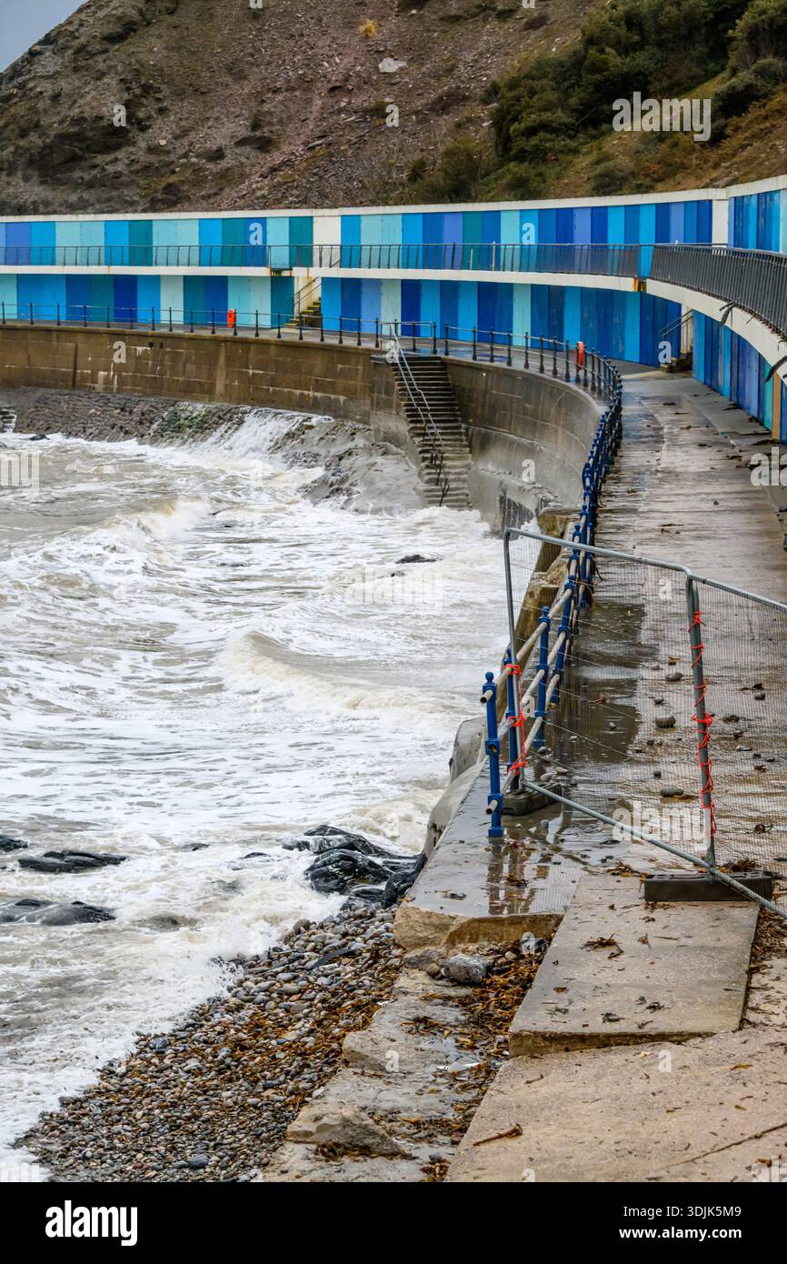 Torquay, UK. 27th Jan, 2026. Damage to Torquay Seafront at Meadfoot ...