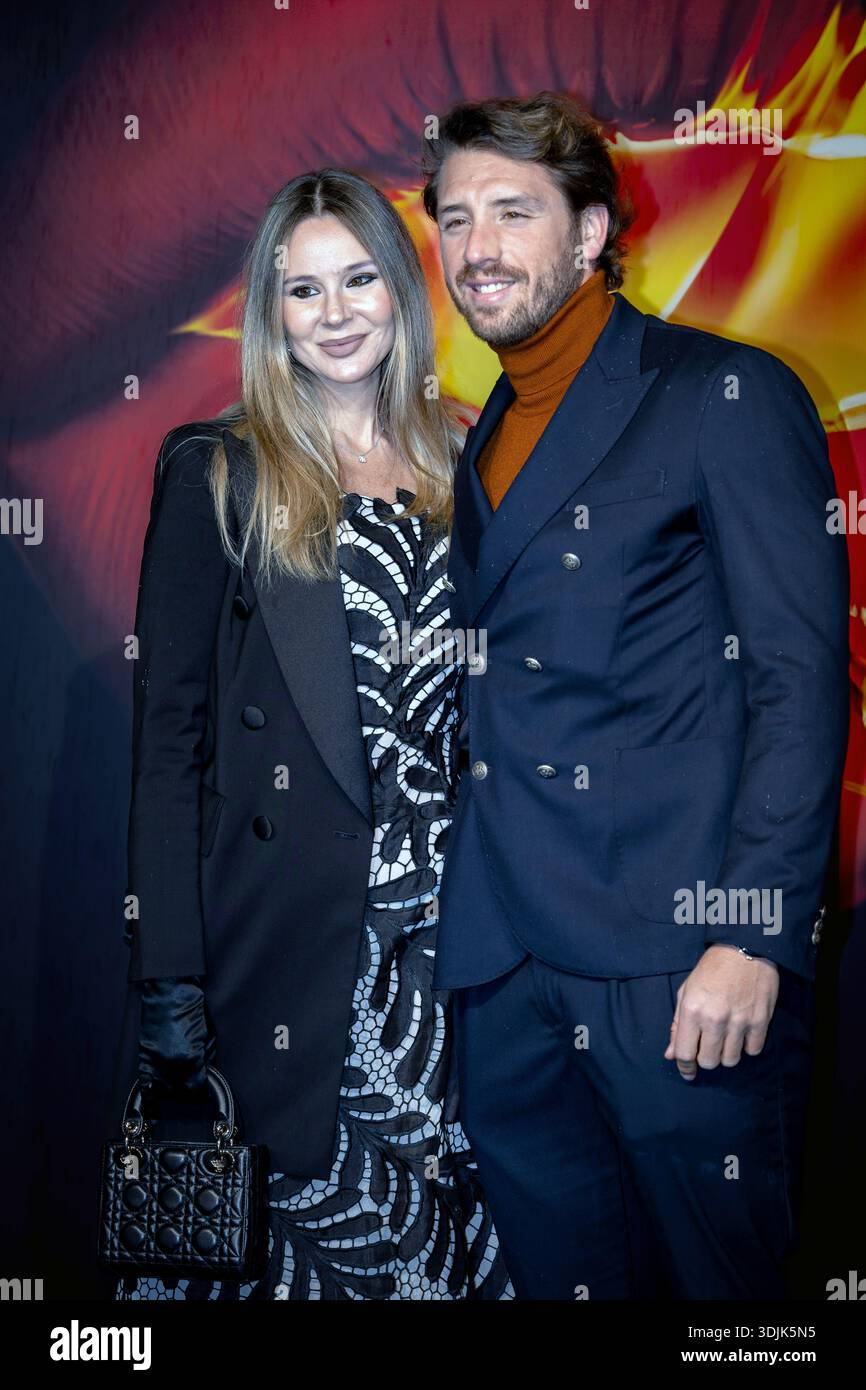 1/19/2026 Anna Santamaria and Enzo Abbagnale attend the premiere of FX ...