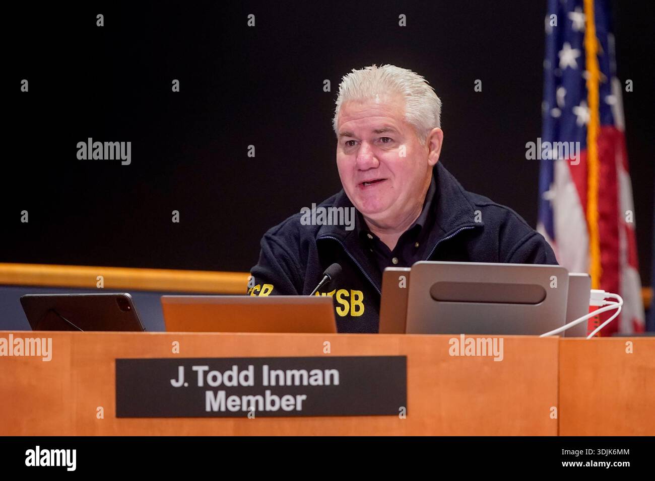J. Todd Inman, member of the National Transportation Safety Board ...