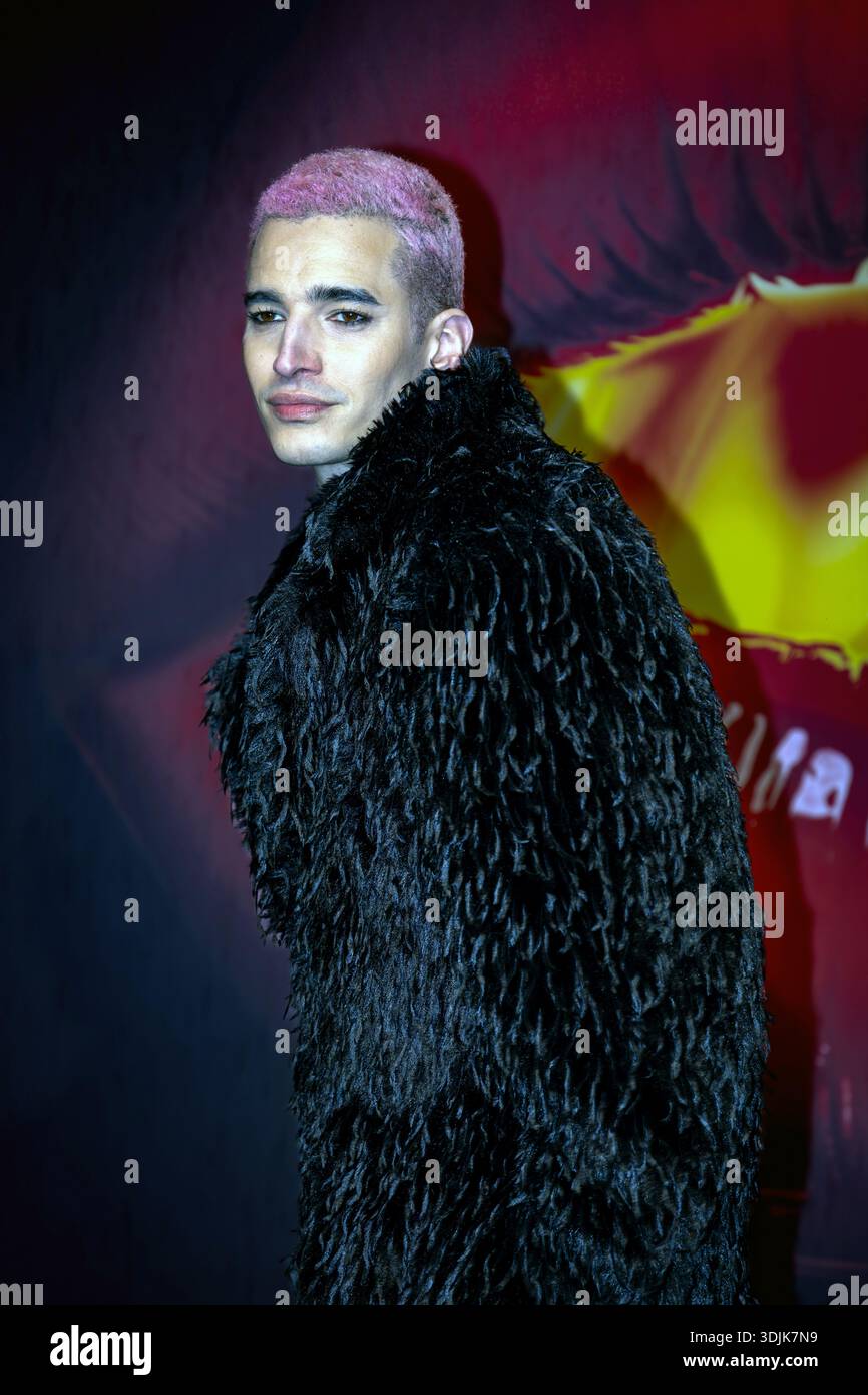1/19/2026 Louis Borges attends the premiere of FX's new international ...