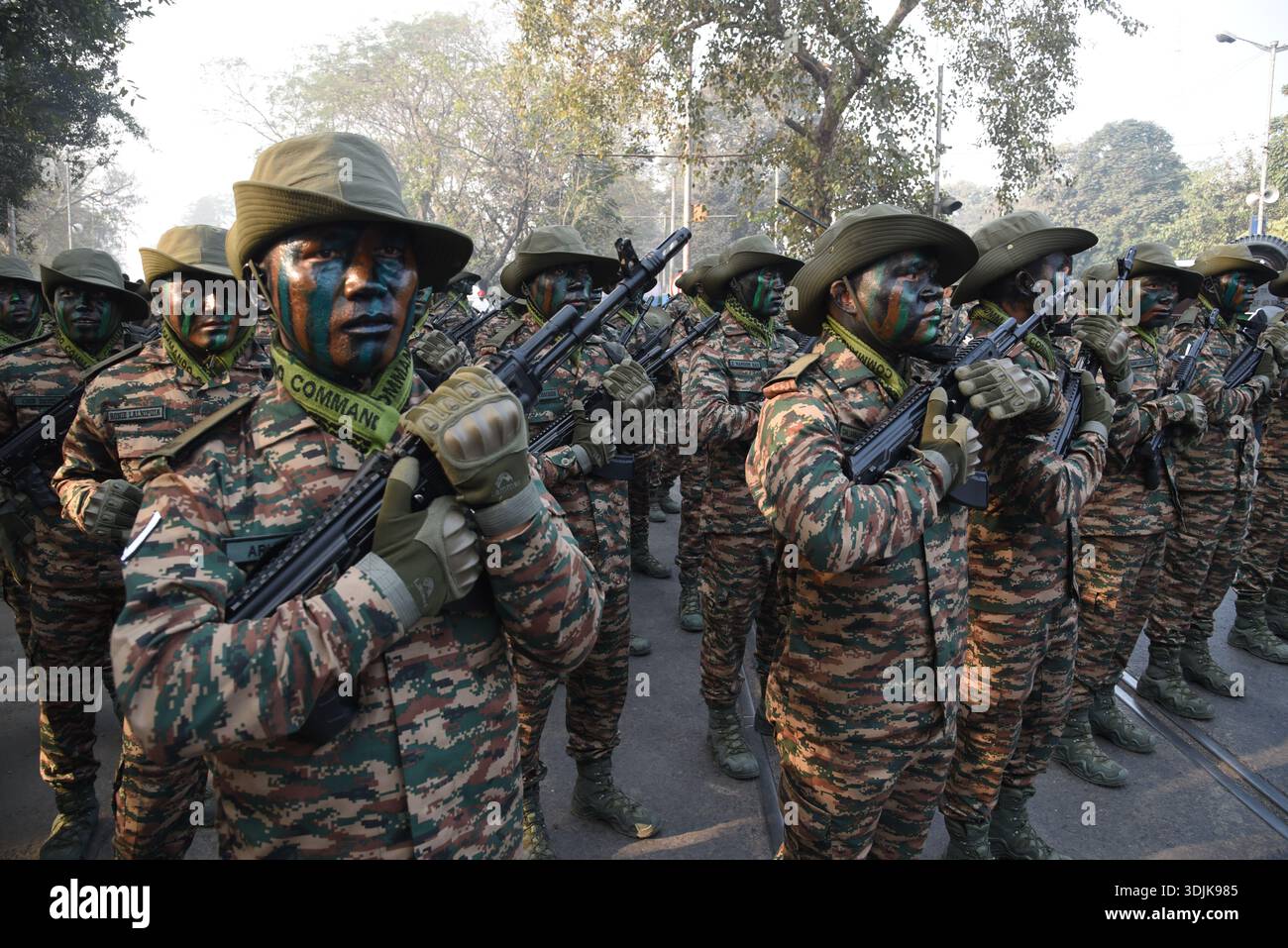 1/24/2026 Bhairav Light Commando Battalion (Assam Regiment) during the ...