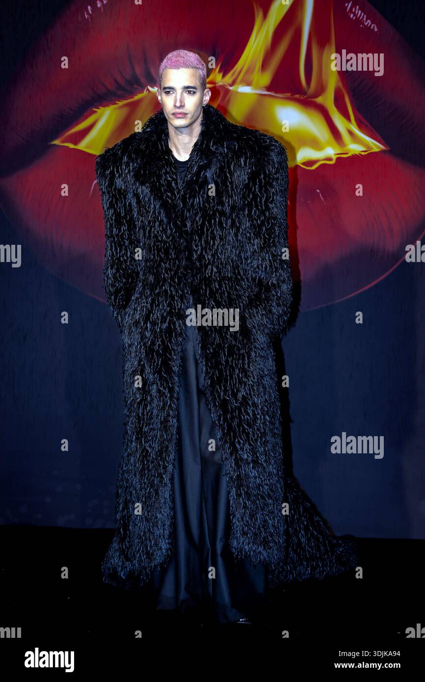 1/19/2026 Louis Borges attends the premiere of FX's new international ...