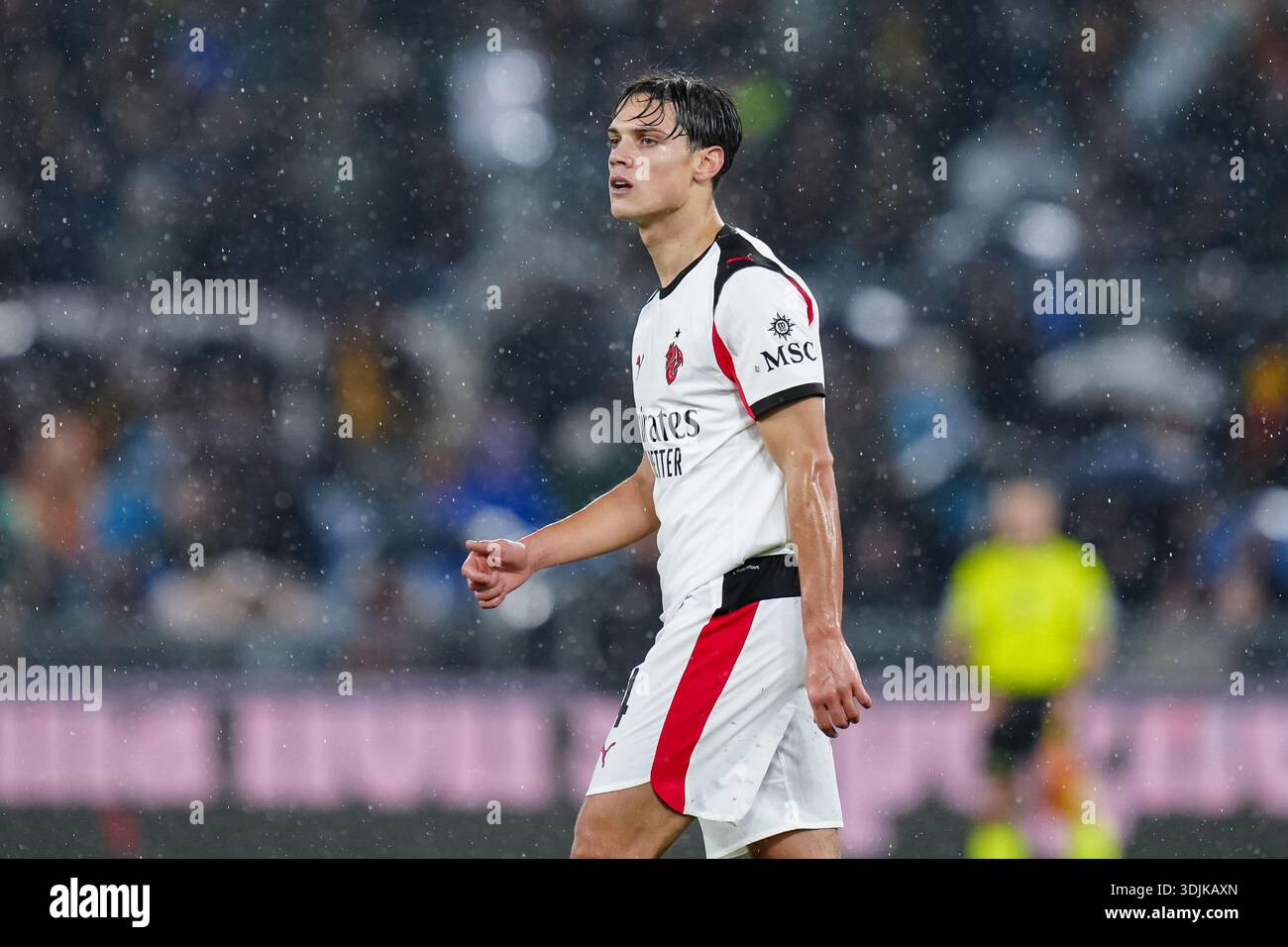 Rome, Italy. 25th Jan, 2026. Samuele Ricci of AC Milan looks on during ...