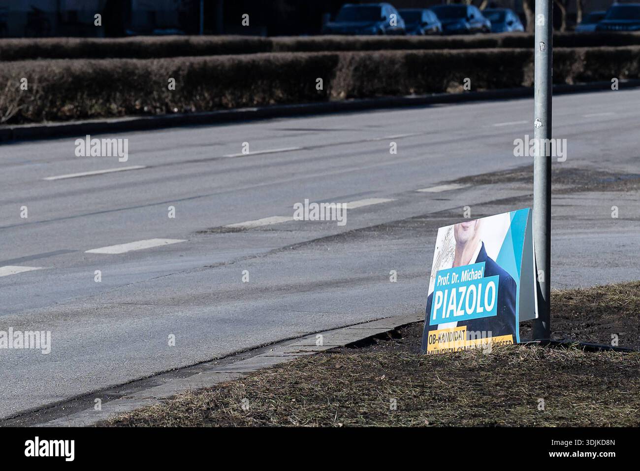 Muenchen GER, Themenbild, Wahlplakate zur Kommunalwahl in Bayern 2026 ...