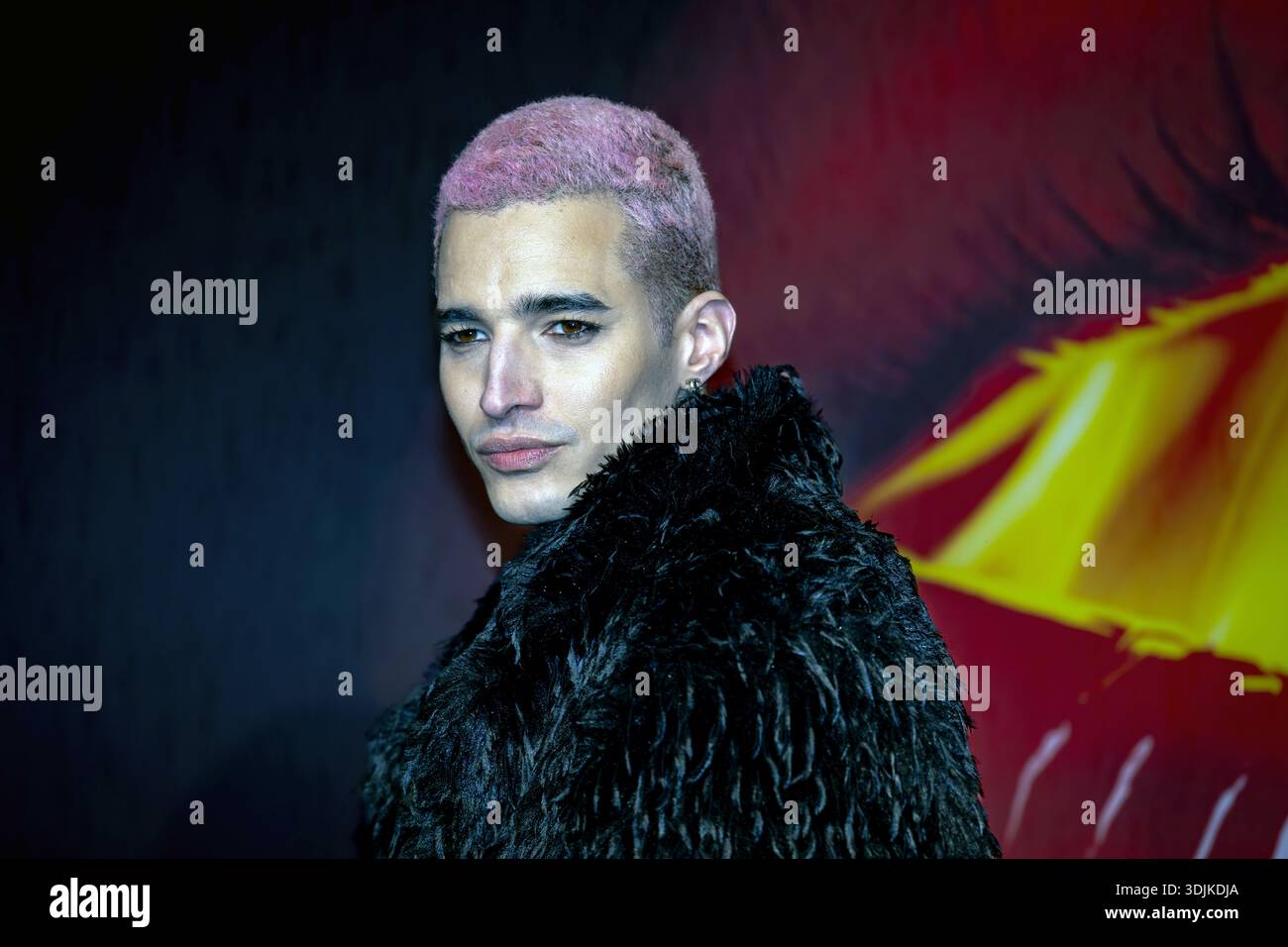 1/19/2026 Louis Borges attends the premiere of FX's new international ...
