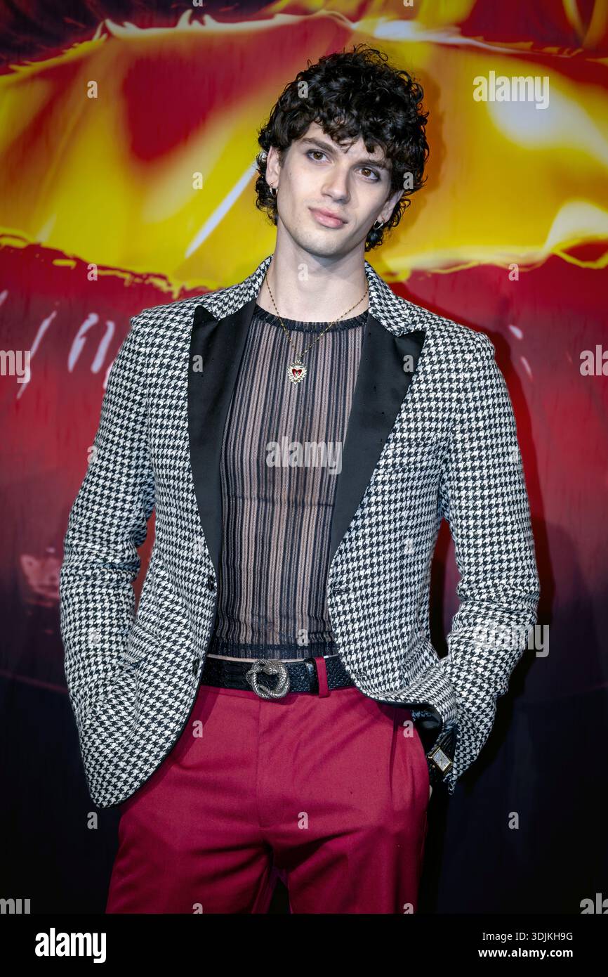 1/19/2026 Marco De Rosa attends the premiere of FX's new international thriller series "The ...