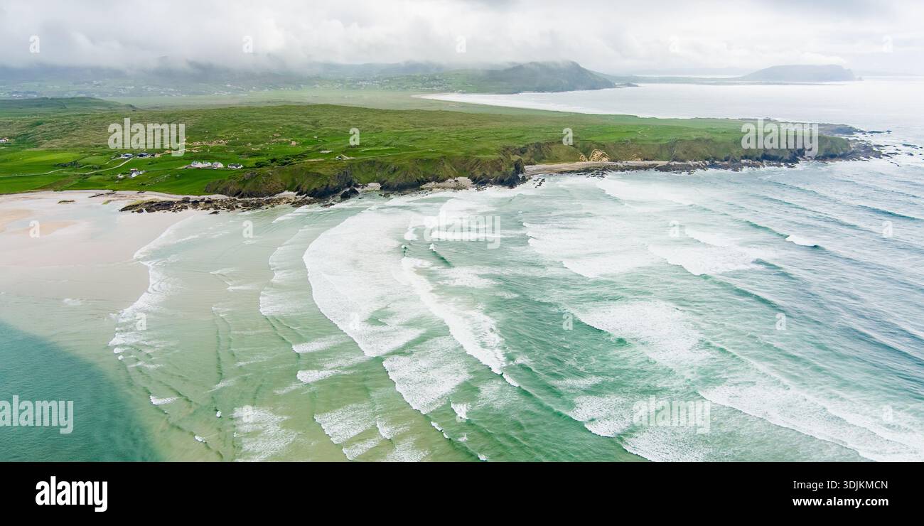 Five Finger Strand, one of the most famous beaches in Inishowen known ...