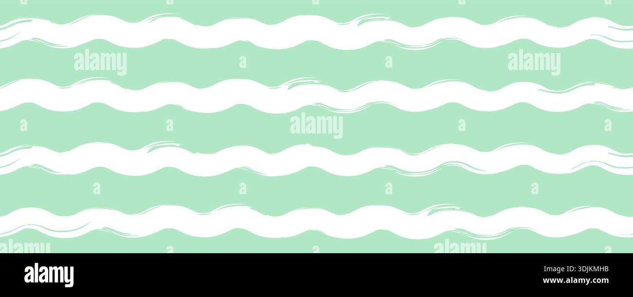 Hand drawn watercolor curly background. Abstract waves and stripes ...