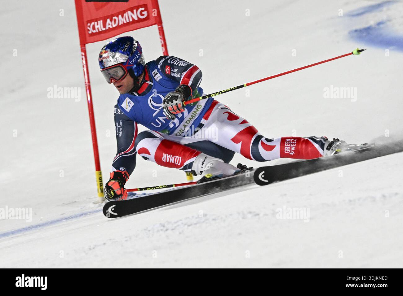 SCHLADMING, AUSTRIA - JANUARY 27: Alexis Pinturault of France in action ...