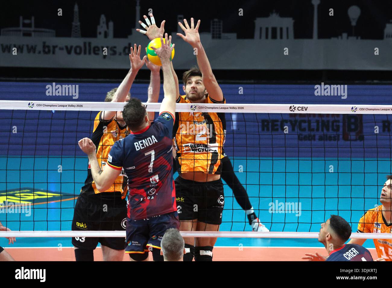 01/27/2026, Max-Schmeling-Halle, Berlin, DEU, Champions League, BR ...