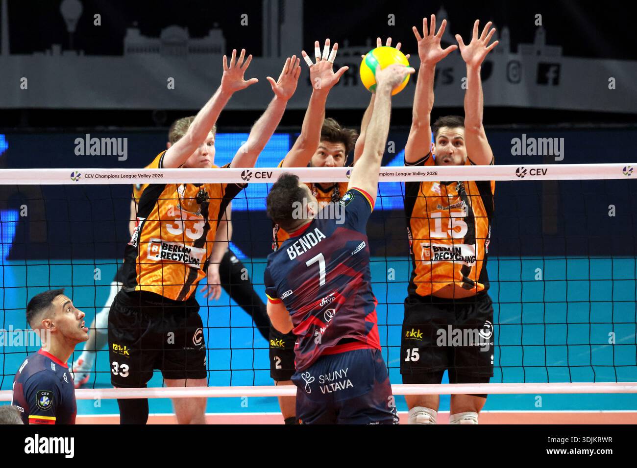 01/27/2026, Max-Schmeling-Halle, Berlin, DEU, Champions League, BR ...