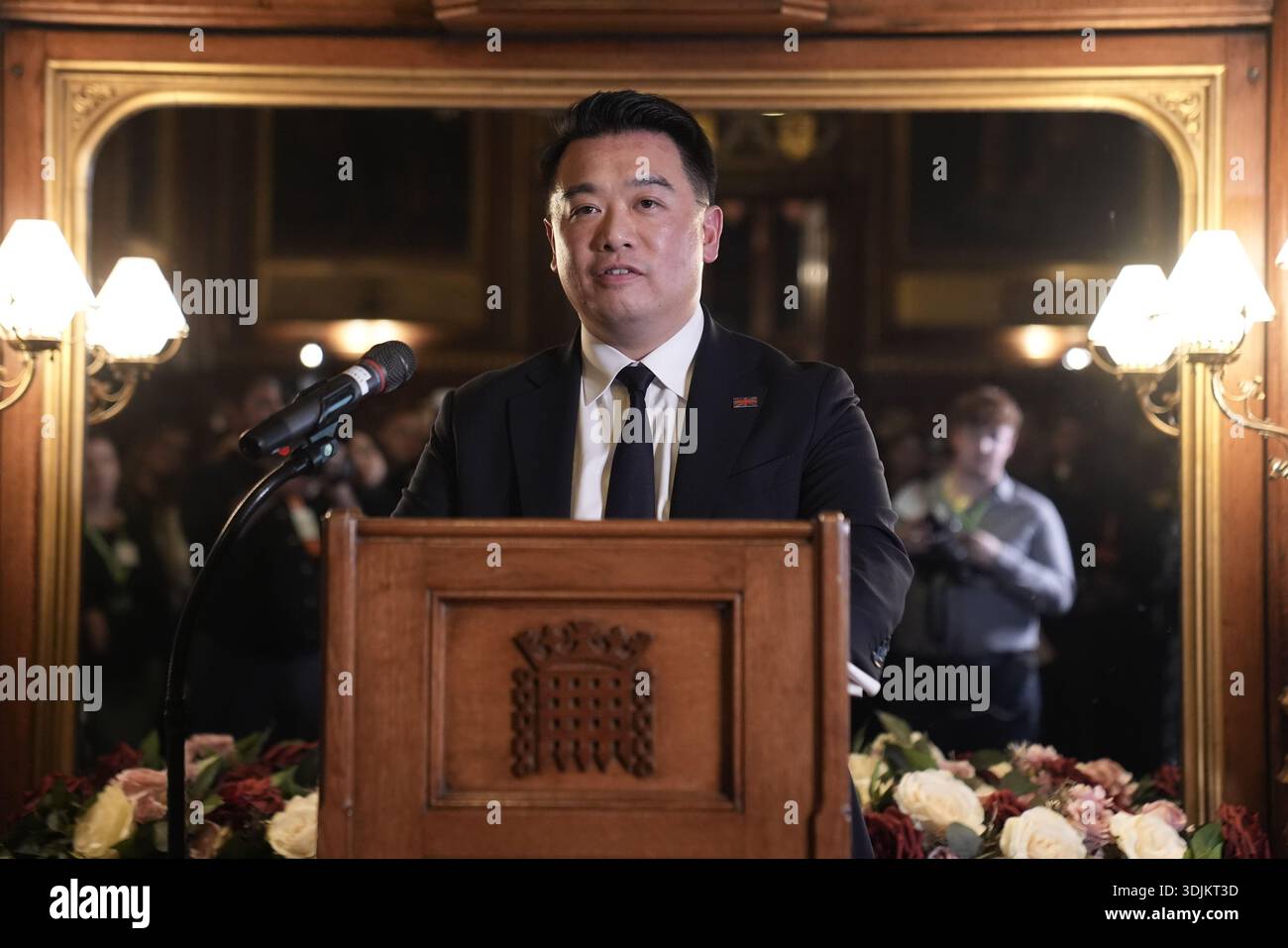 Alan Mak who won the Conservative MP of the Year Award at the MP of the ...