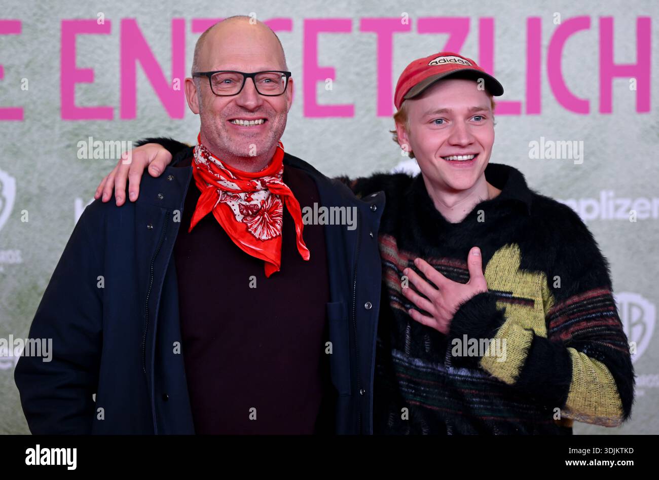 27 January 2026, Bavaria, Munich: Joachim Meyerhoff (l), author, and ...