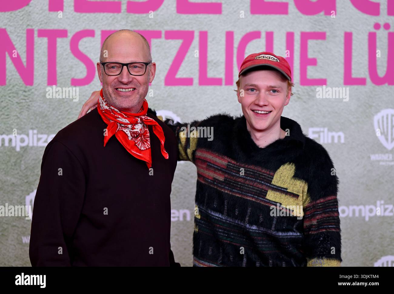 27 January 2026, Bavaria, Munich: Joachim Meyerhoff (l), author, and ...