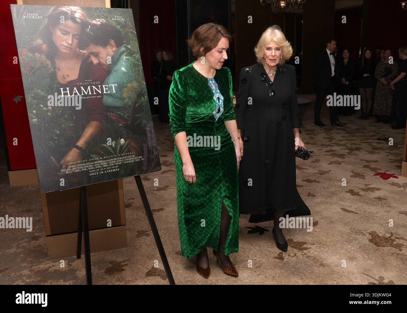 Queen Camilla with Vicki Perrin, Chief Executive Officer, the Queen's ...