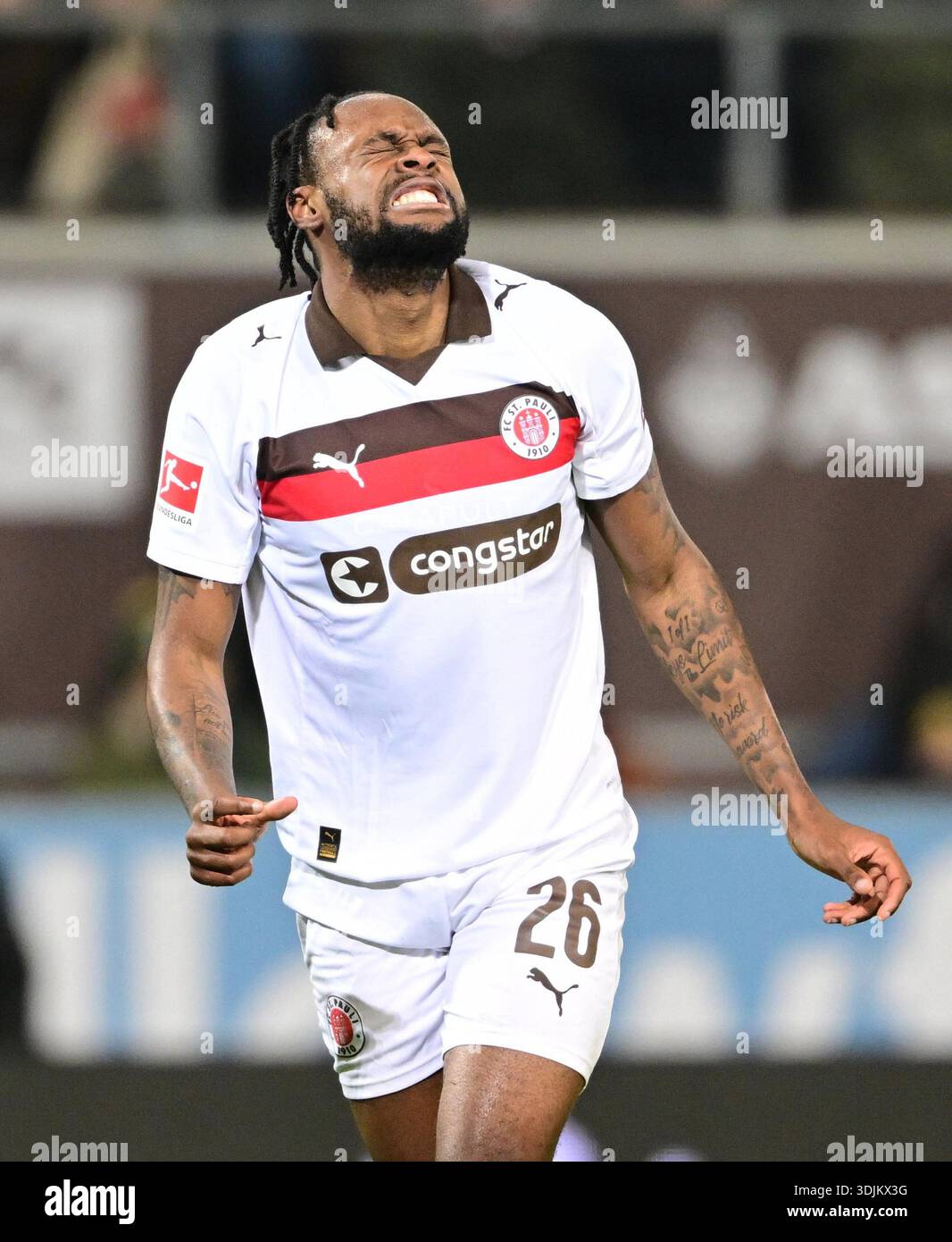 Ricky-Jade Jones (St. Pauli) Hamburg, January 27, 2026, Football ...