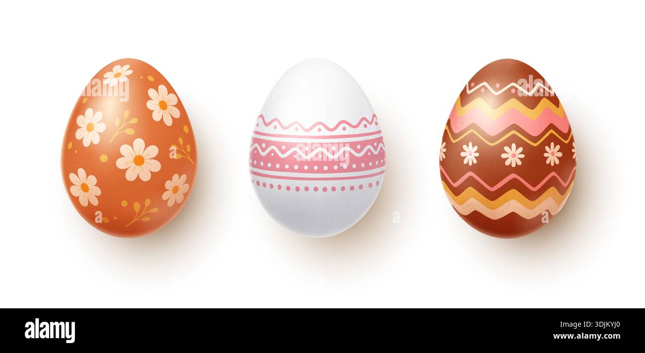 Three shells of eggs Stock Vector Images - Alamy