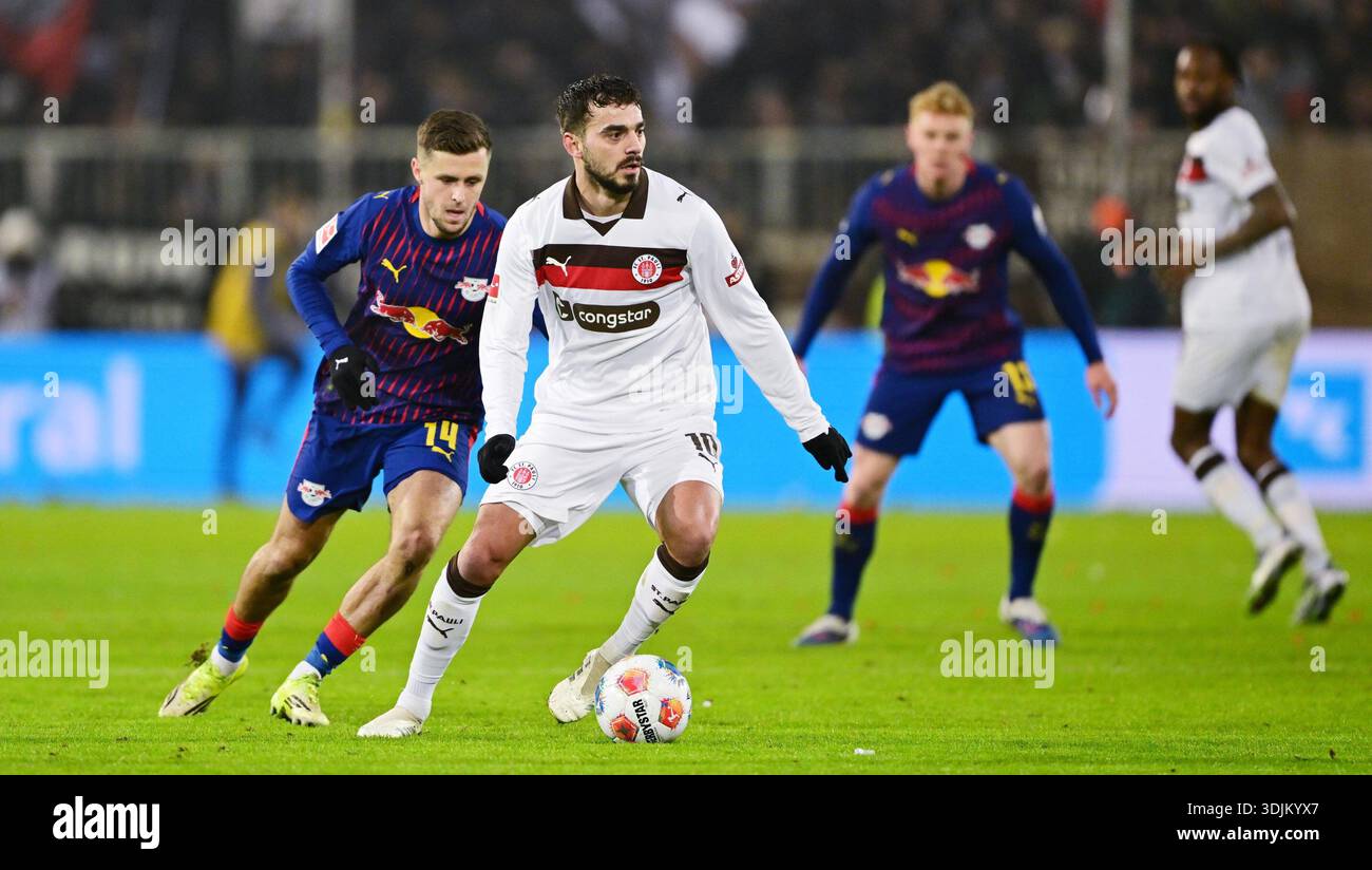 Danel Sinani (St. Pauli) Hamburg, January 27, 2026, Football ...