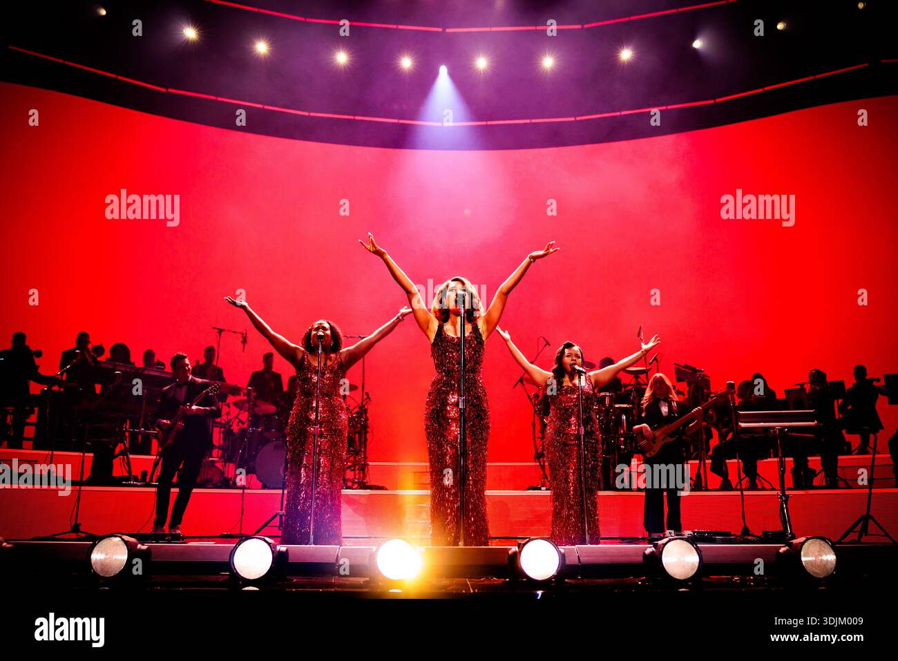AMSTERDAM – Singer Raye performing at the Ziggo Dome. The British ...