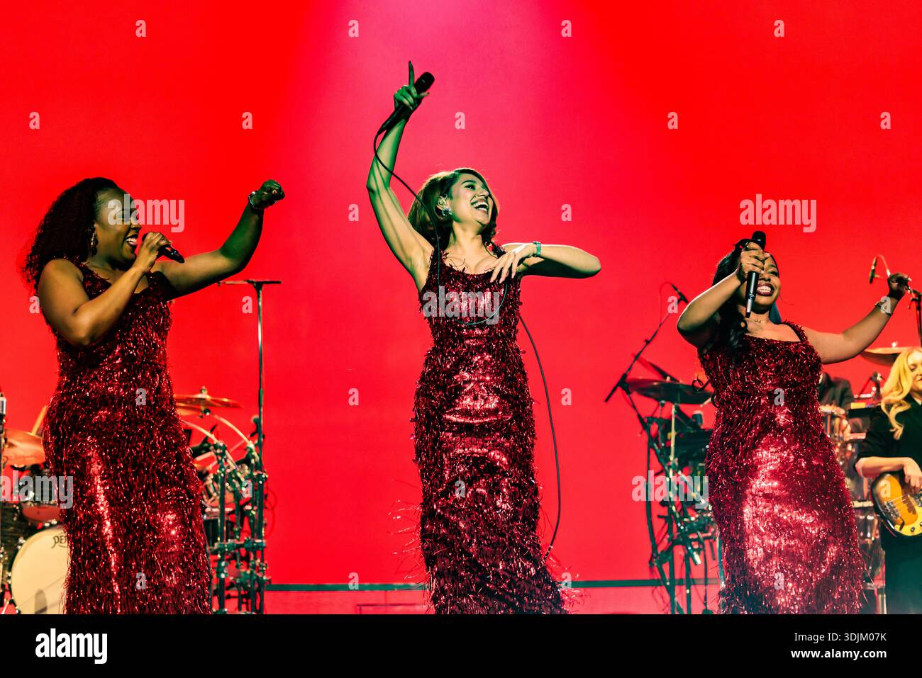AMSTERDAM – Singer Raye performing at the Ziggo Dome. The British ...