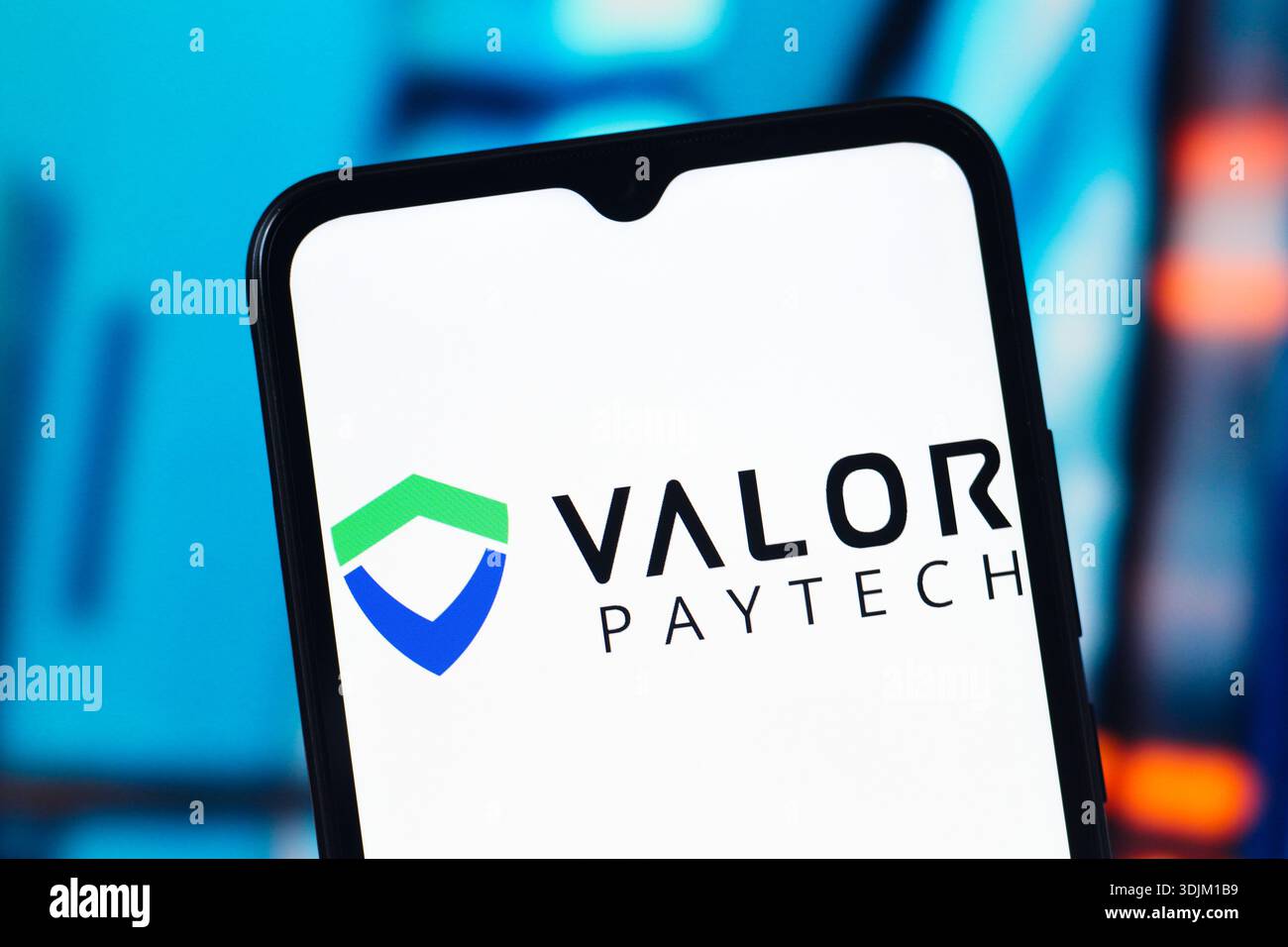 Canada. 27th Jan, 2026. In this photo illustration, the Valor PayTech ...
