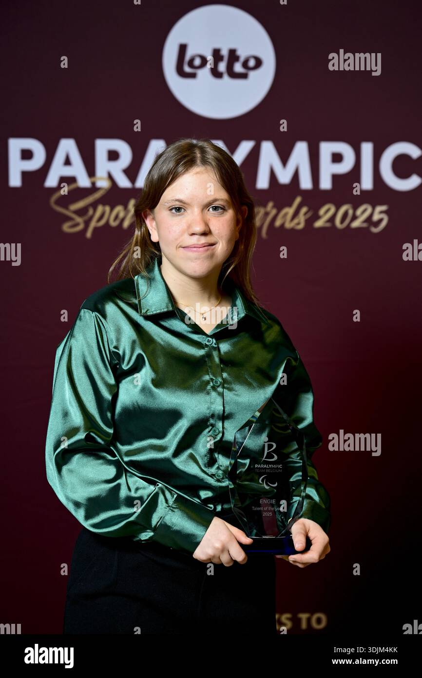 Talent of the Year award winner Gitte Welslau poses at the 'Paralympic ...