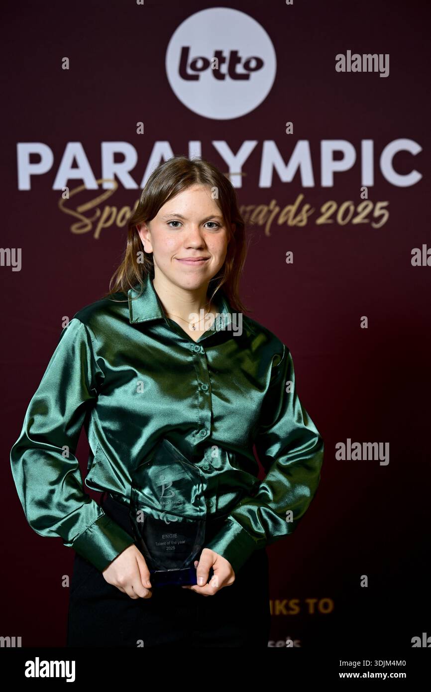 Talent of the Year award winner Gitte Welslau poses at the 'Paralympic ...
