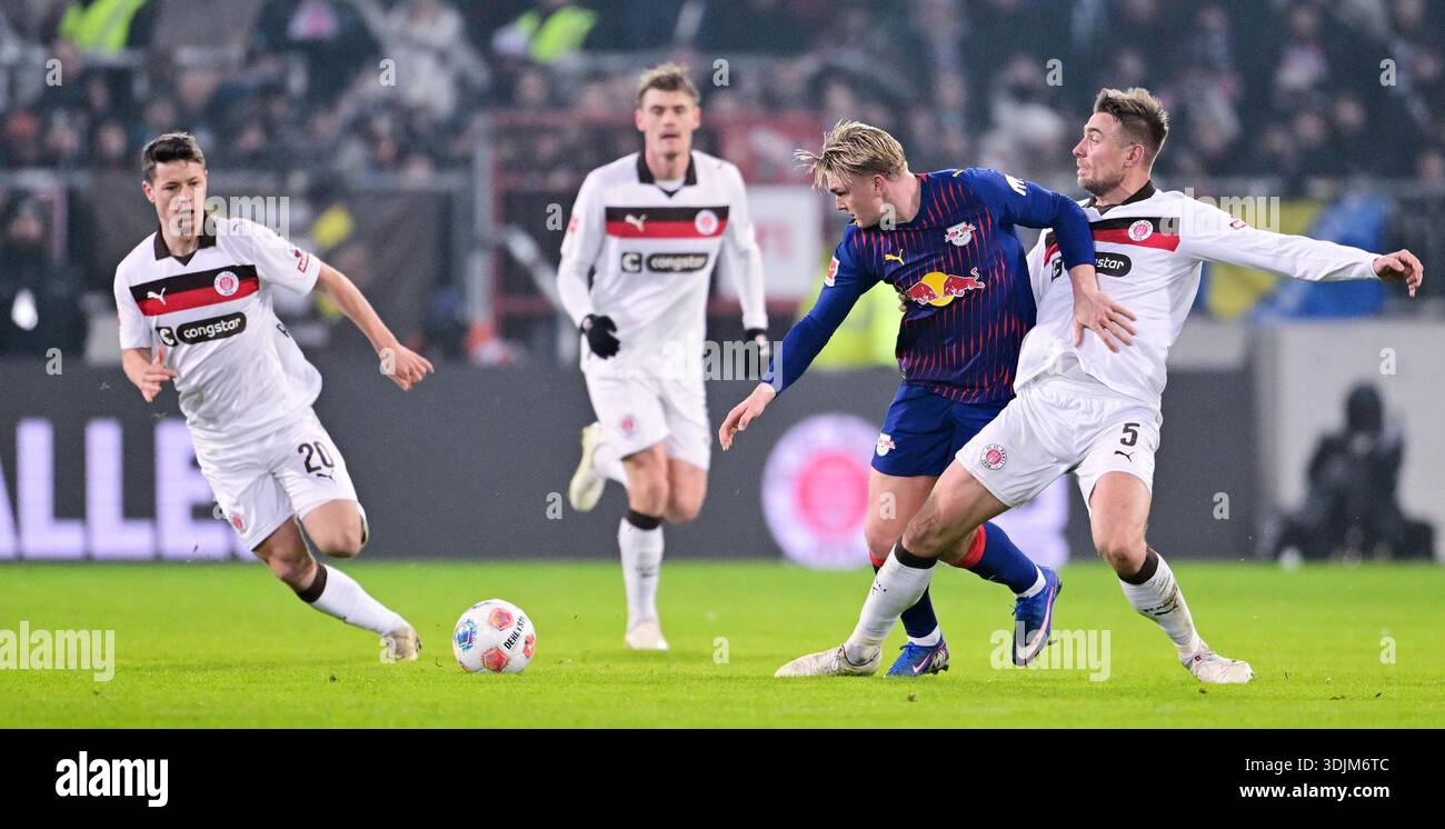 from left: Mathias Rasmussen, Conrad Harder (Leipzig), Hauke Wahl ...