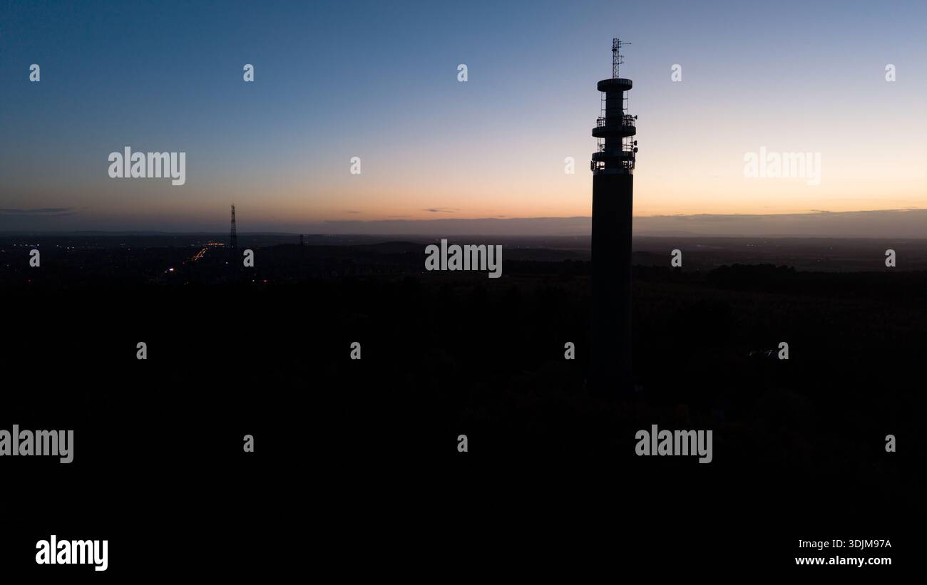 Aerial view cannock chase staffordshire hi-res stock photography and ...