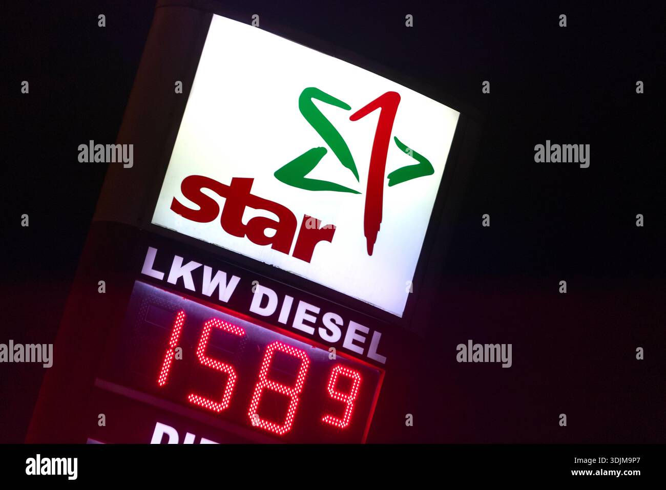 Symbolbild Spritpreise und star Tankstelle. 26.01.2026 Star Tankstelle ...