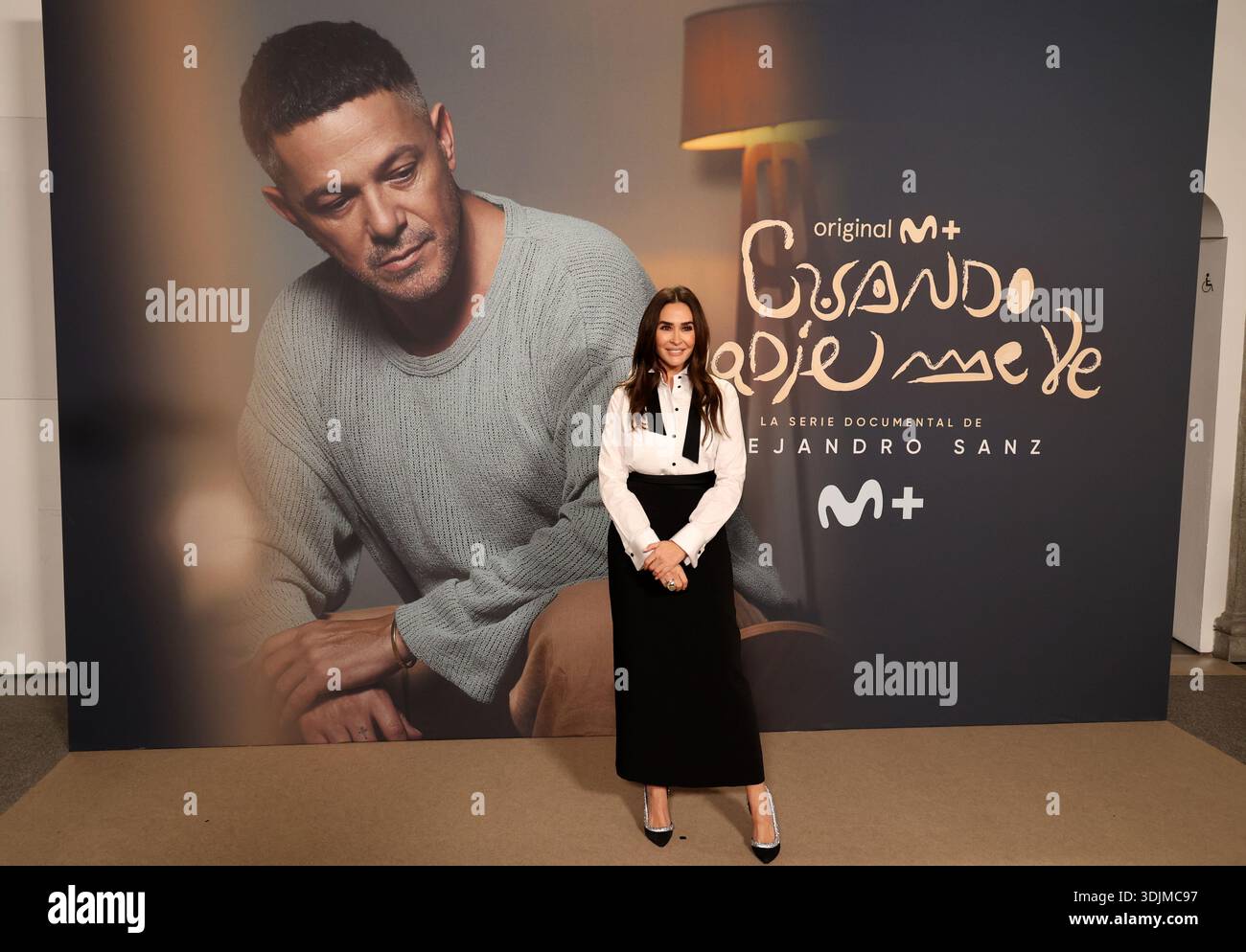 Vicky Martín Berrocal during the premiere of the documentary series ...