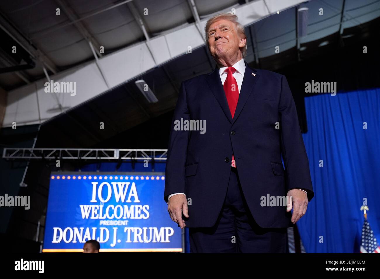 President Donald Trump arrives for an event at the Horizon Events ...