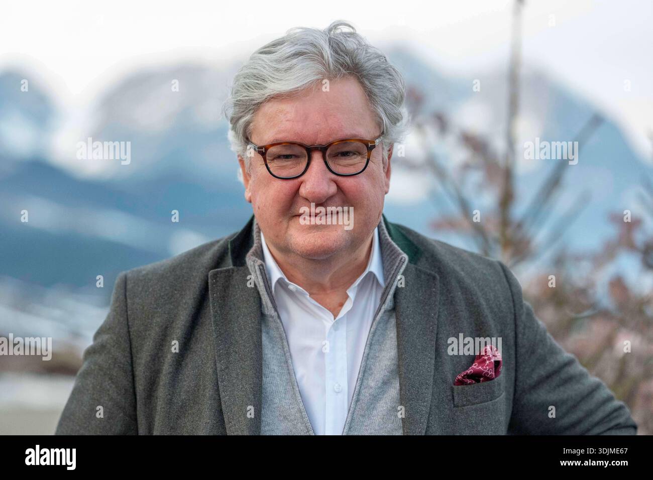 REITH BEI KITZBUEHEL 24. JANUAR: Das Bild zeigt Richard Hauser ...