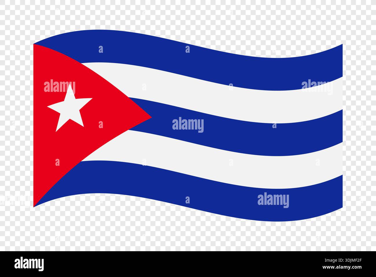 Flag of Cuba. Vector illustration Stock Vector Image & Art - Alamy