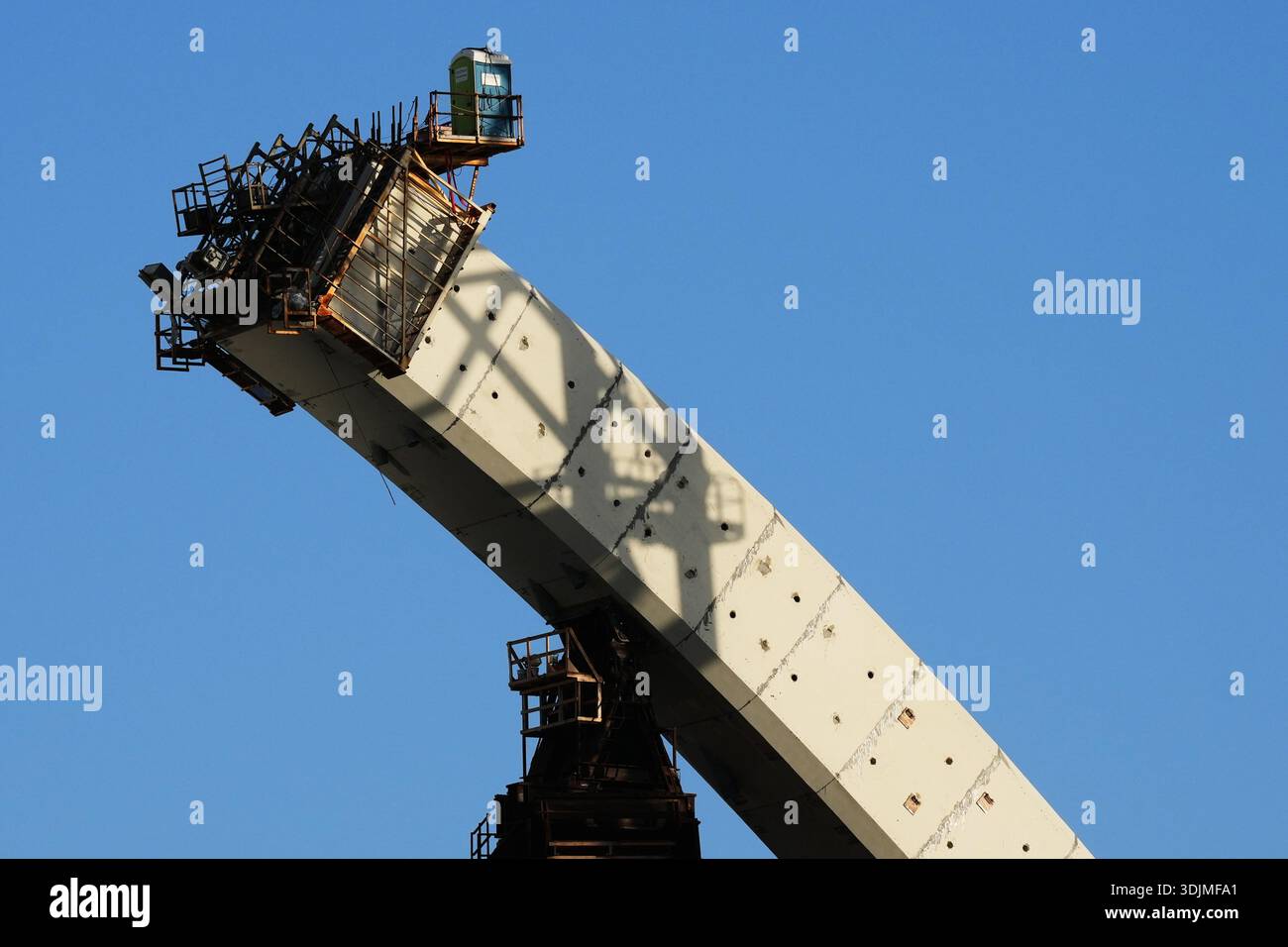 Construction is underway on components of the six-arch Signature Bridge ...