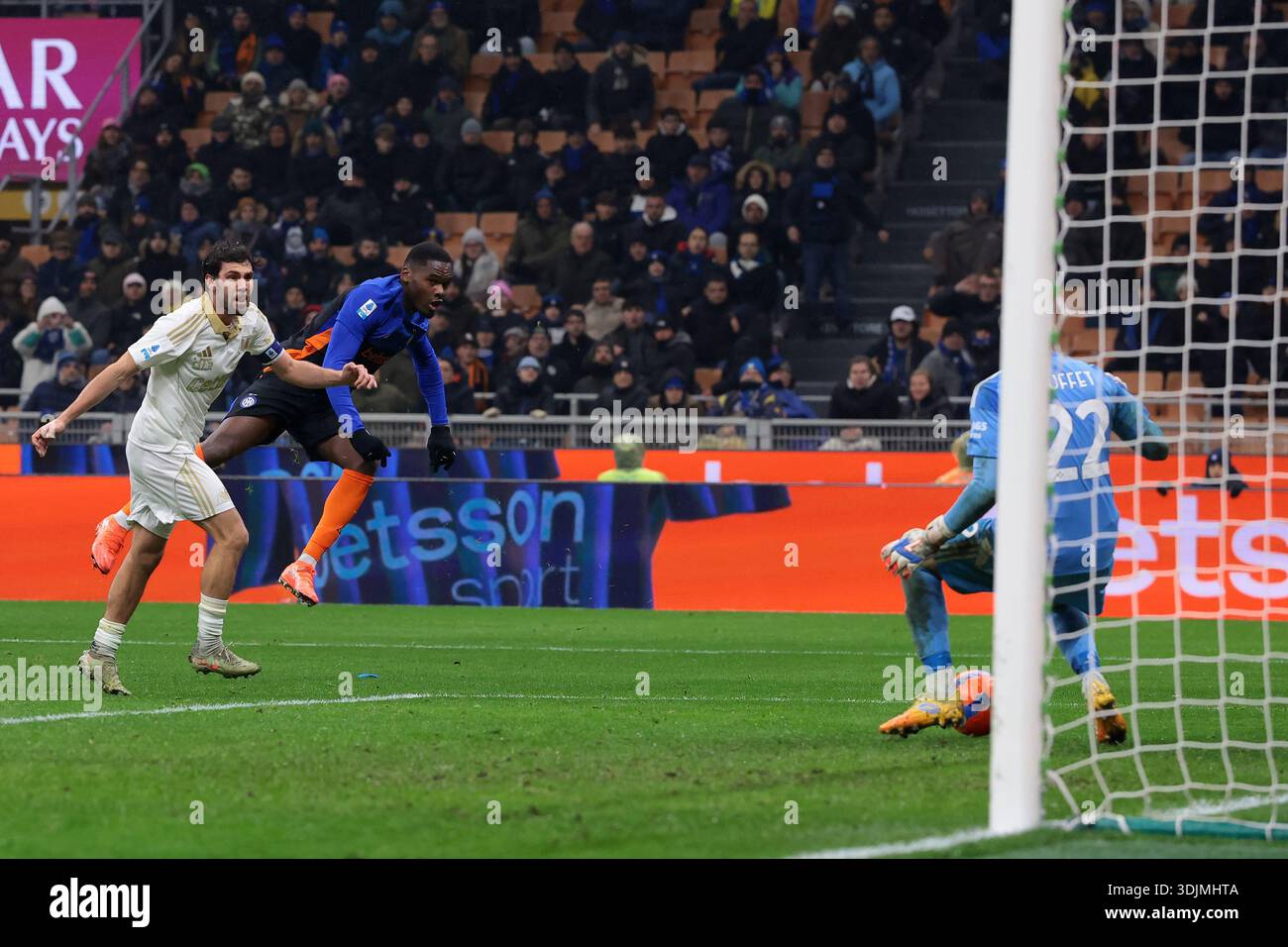 Milan, Italy, 23rd January 2026. Ange-Yoan Bonny of FC Internazionale ...