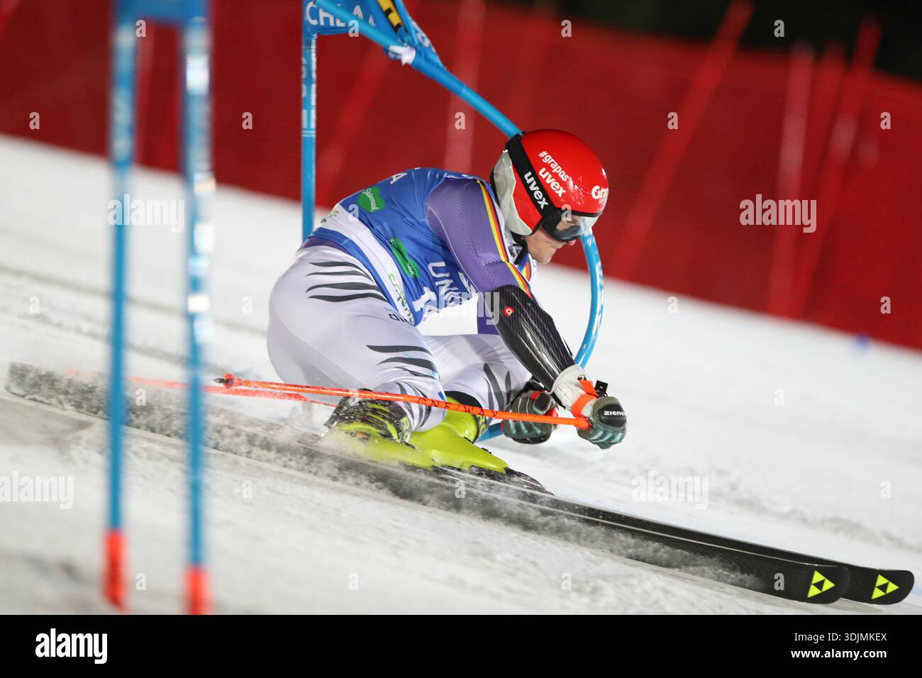 SCHLADMING, AUSTRIA - JANUARY 27: Fabian Gratz of Germany during the ...