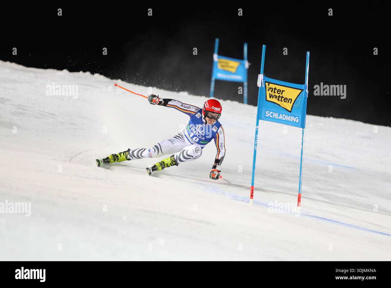 SCHLADMING, AUSTRIA - JANUARY 27: Fabian Gratz of Germany during the ...