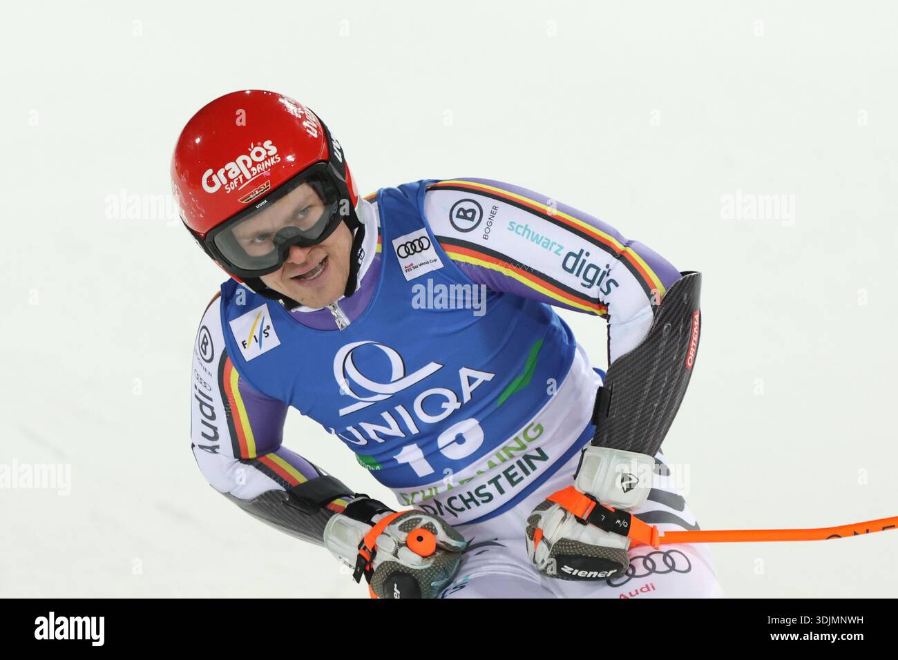 SCHLADMING, AUSTRIA - JANUARY 27: Fabian Gratz of Germany during the ...