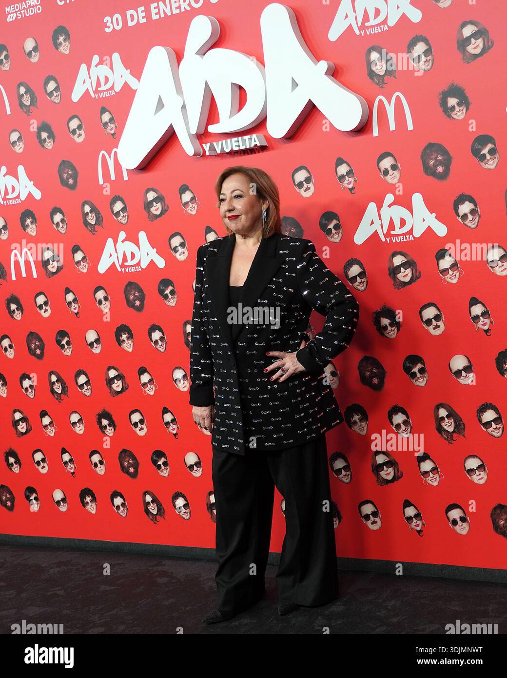 Carmen Machi attends the “Aída y vuelta” film premiere, in Madrid ...