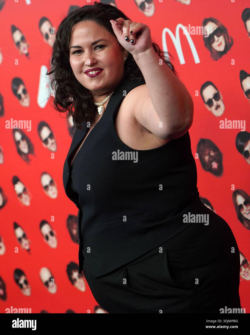 Laura Galán attends the “Aída y vuelta” film premiere, in Madrid, Spain ...
