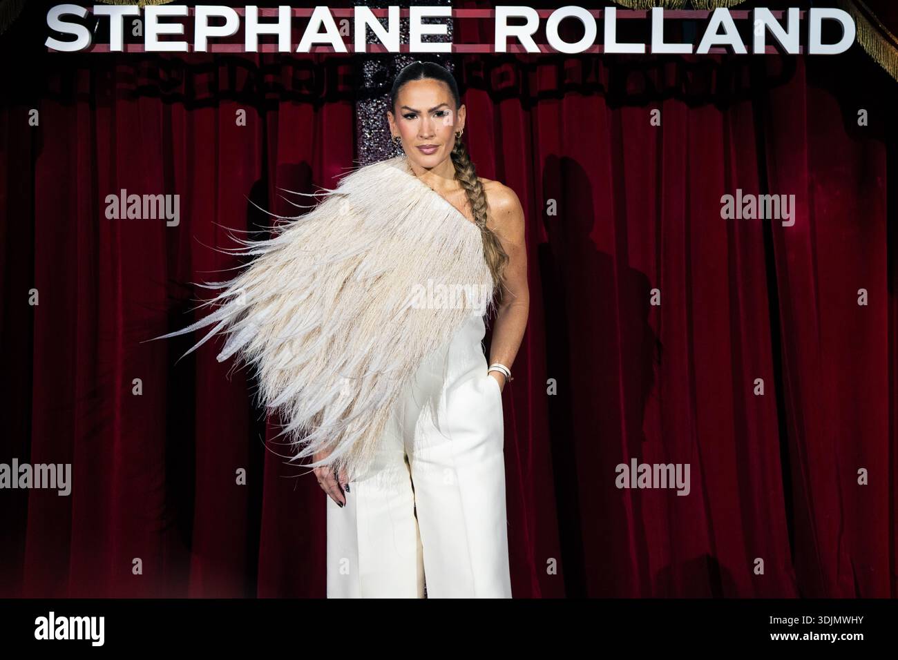 Singer Vitaa attends the Stéphane Rolland Haute Couture Week Spring ...