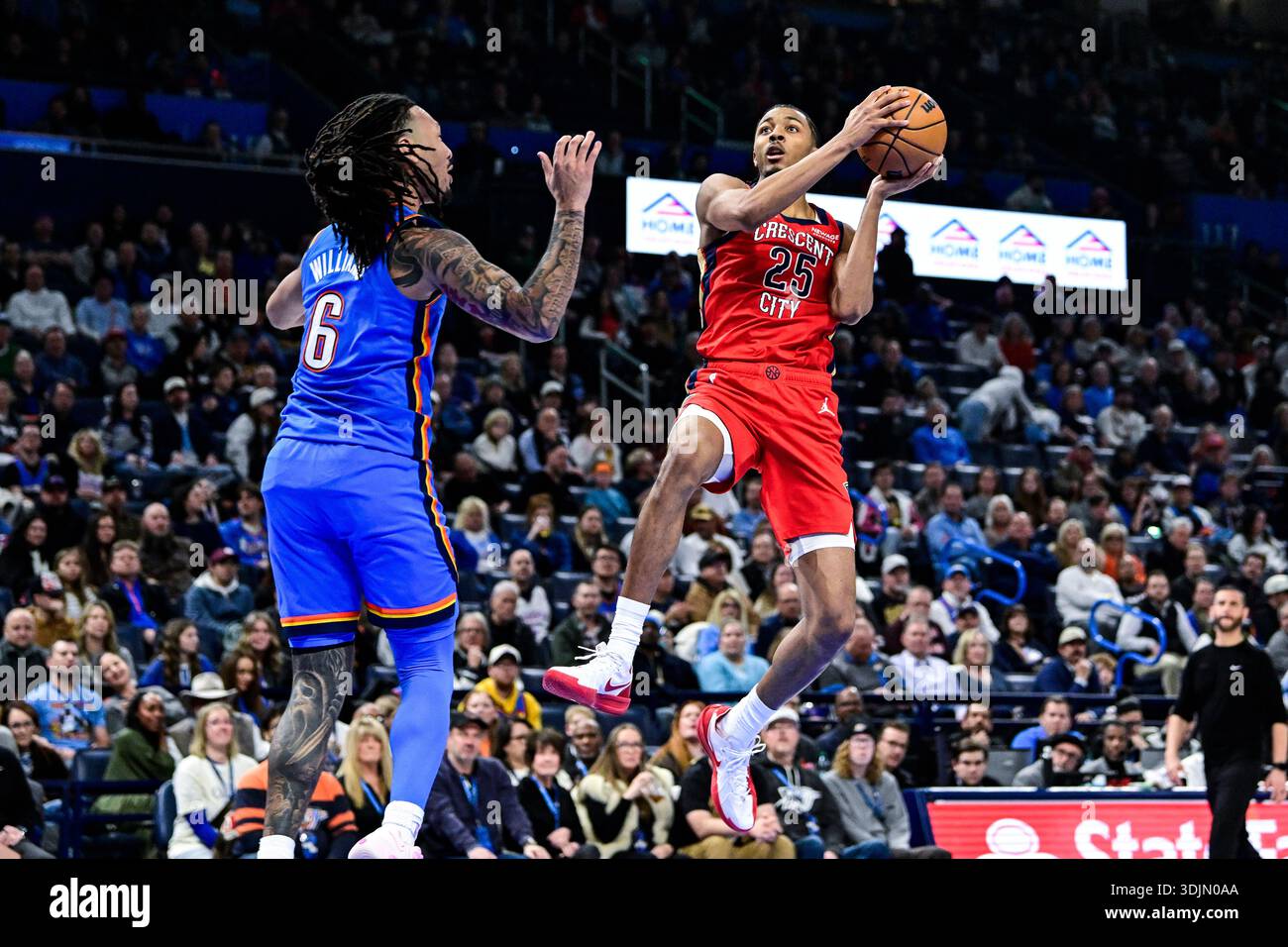 New Orleans Pelicans forward Trey Murphy III (25) shoots against ...