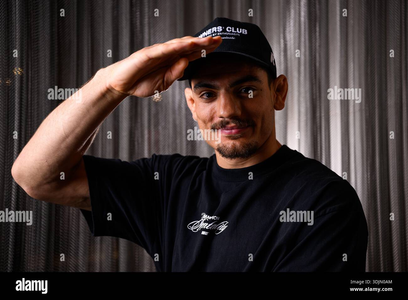 UFC welterweight fighter Jonathan Micallef poses for a photograph ...